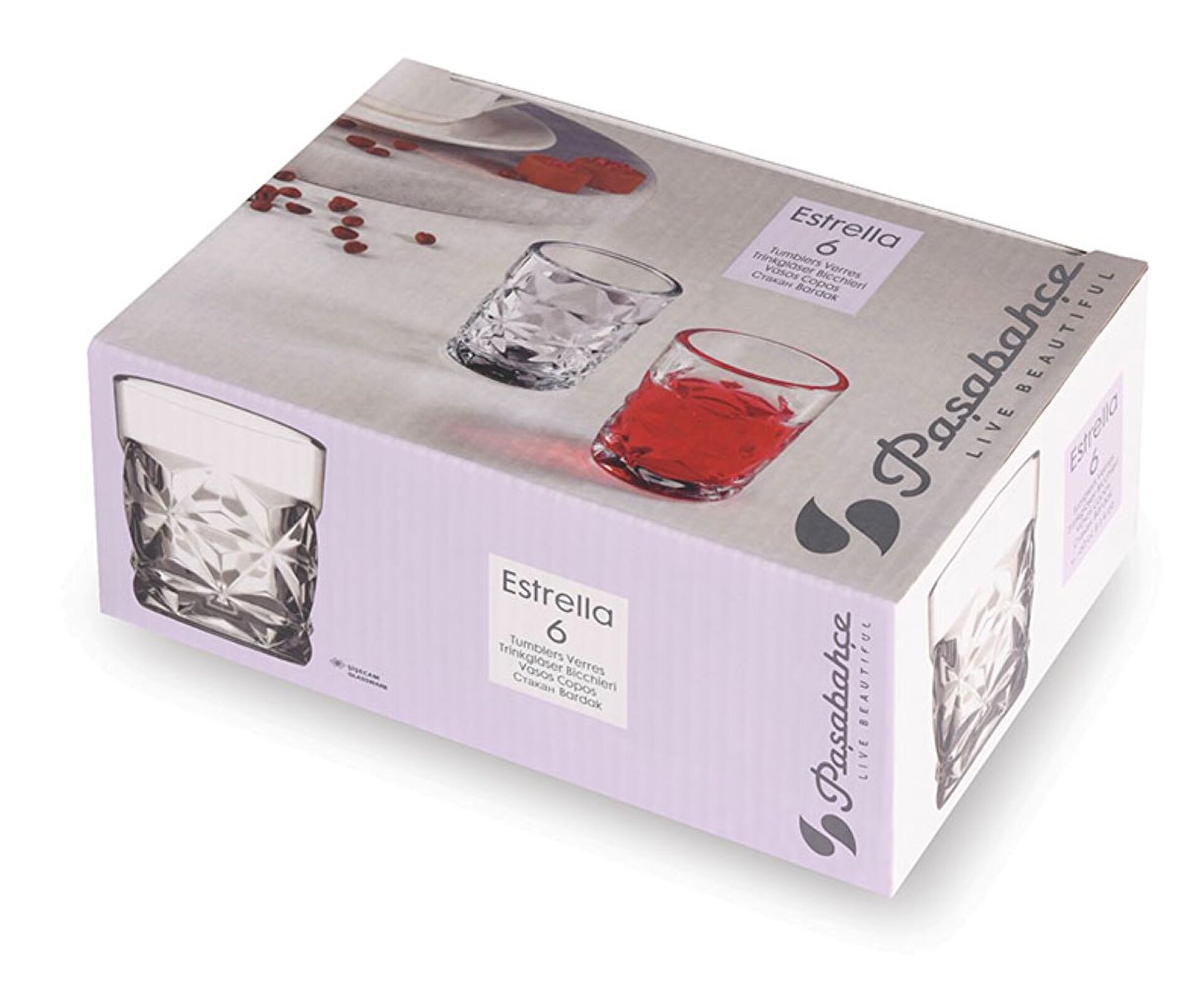 Paşabahçe 520742 Estrella Kahve Yanı Su Bardağı - Shot Bardağı 60cc - 6 ...